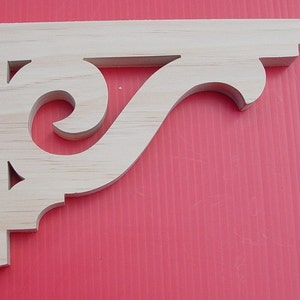 Two Each ( 2 ) Victorian Gingerbread Fretwork Wood Brackets 8 1/4" L X ...