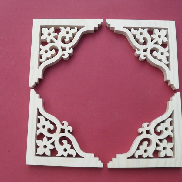 Wood Gingerbread Brackets - Etsy