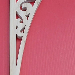 Two 2 Victorian Gingerbread Fretwork Wood Brackets / Shelf Brackets ...
