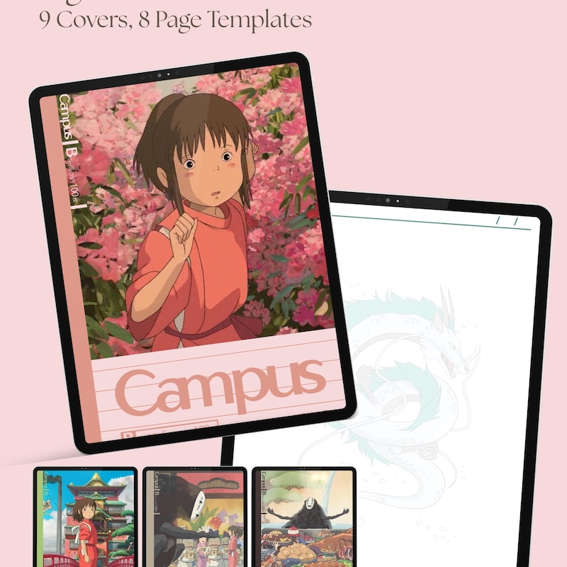 Anime Notebooks - Etsy