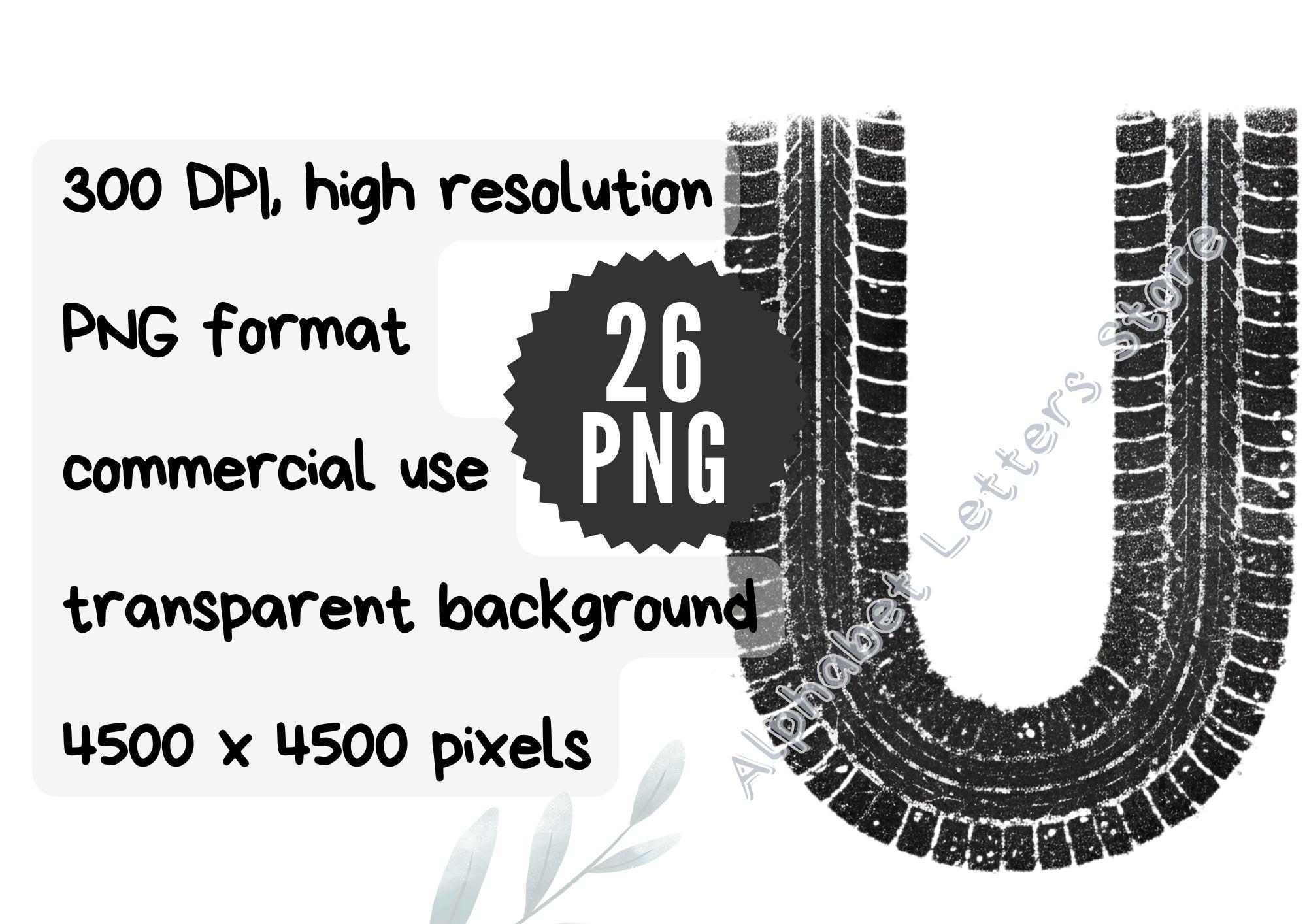 Tire Track Font, Drift Car Art, Racing Font Png, Car Lover Alphabet ...