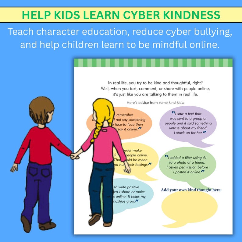 Cybersecurity Worksheets for Kids Printable PDF – Online Safety ...