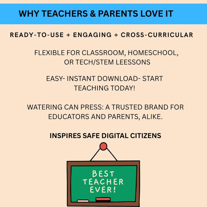 Digital Citizenship Teacher Guide (grades 2–5) | Online Safety Lessons ...