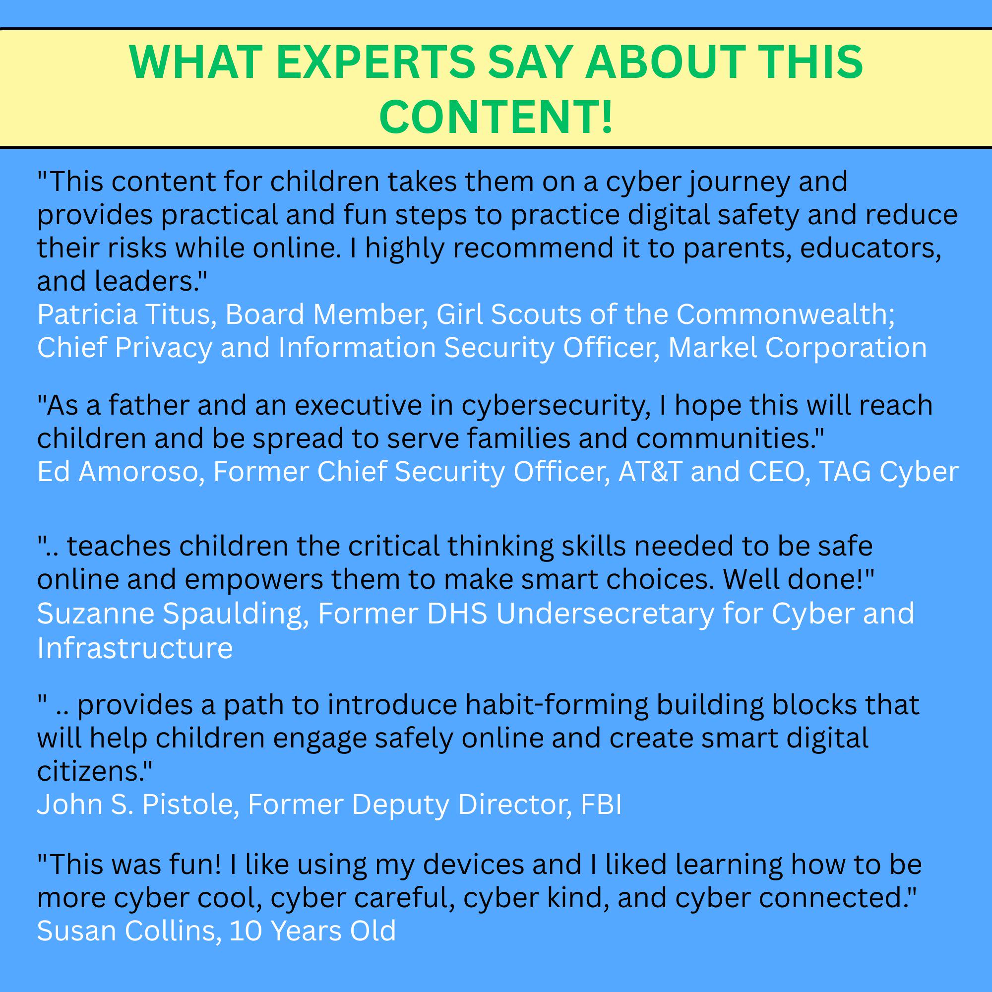 Cybersecurity Worksheets for Kids Printable PDF – Online Safety ...