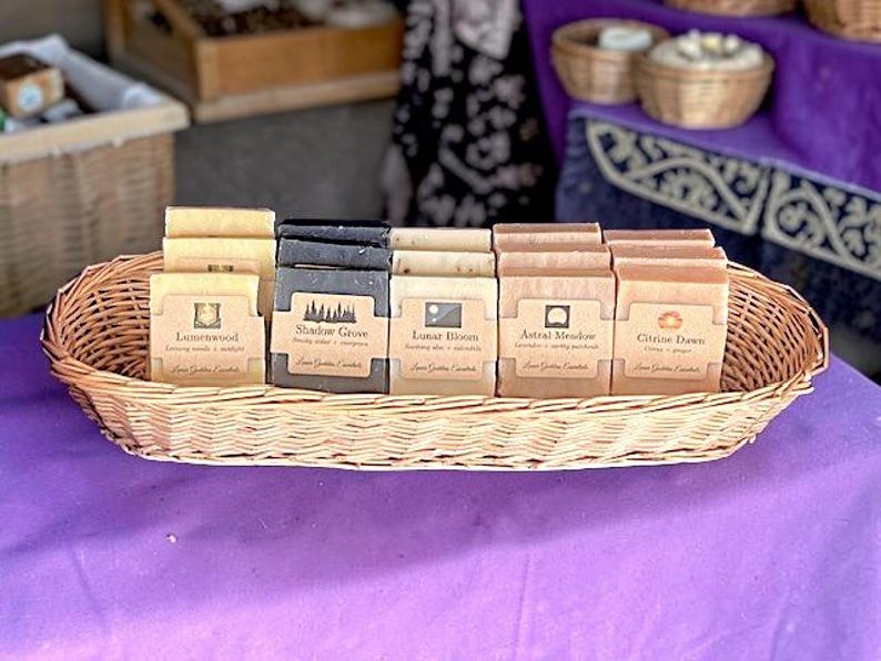 Natural Organic Soap Bars • Cold Process Handmade Soap • Essential Oil ...