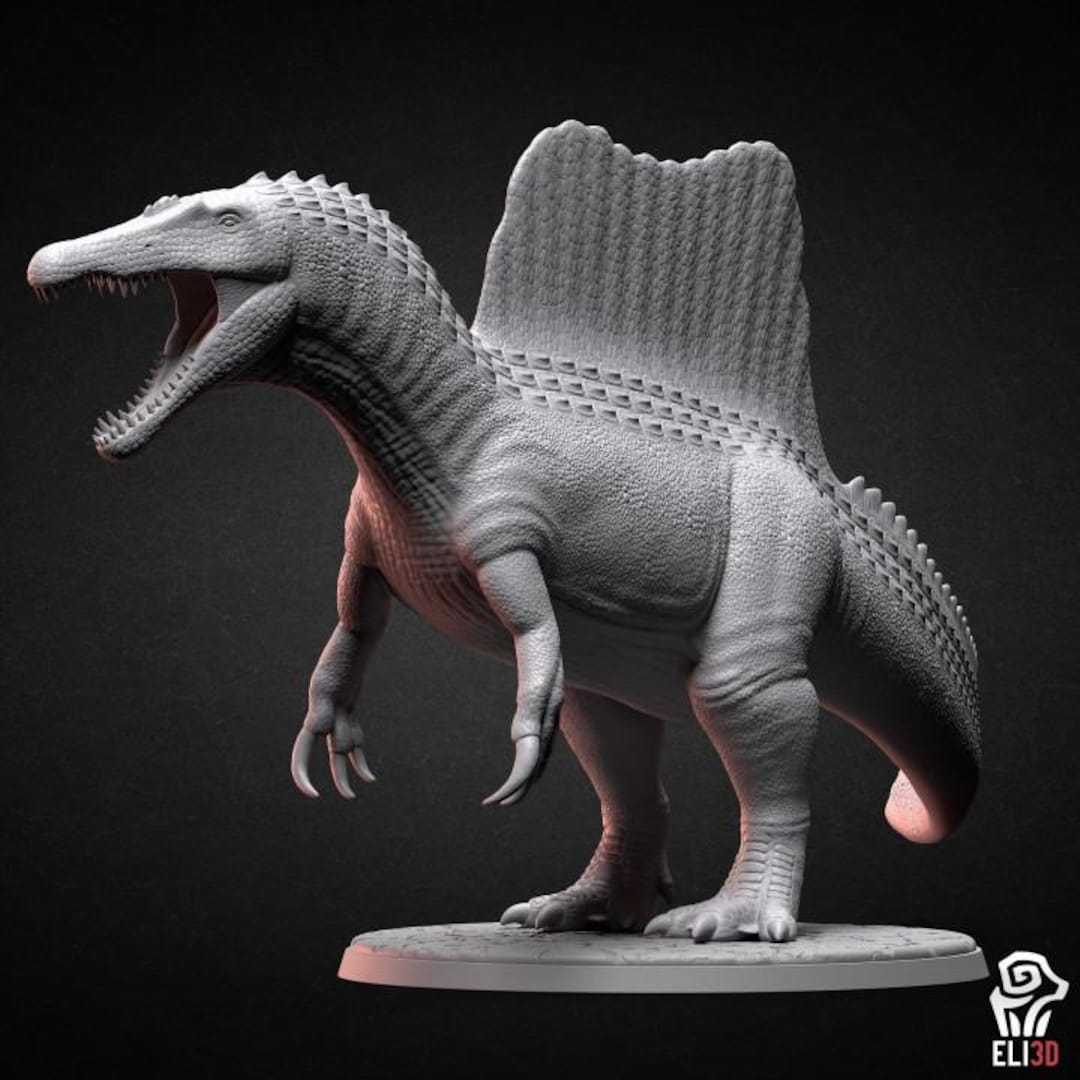 Spinosaurus Dinosaur Miniature - Etsy UK