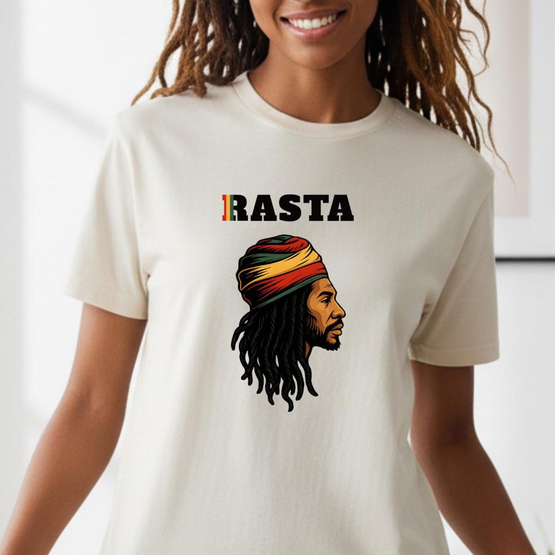 Rasta Clothing T-shirt | Selassie JAH Streetwear Reggae Shirt | Jamaica ...