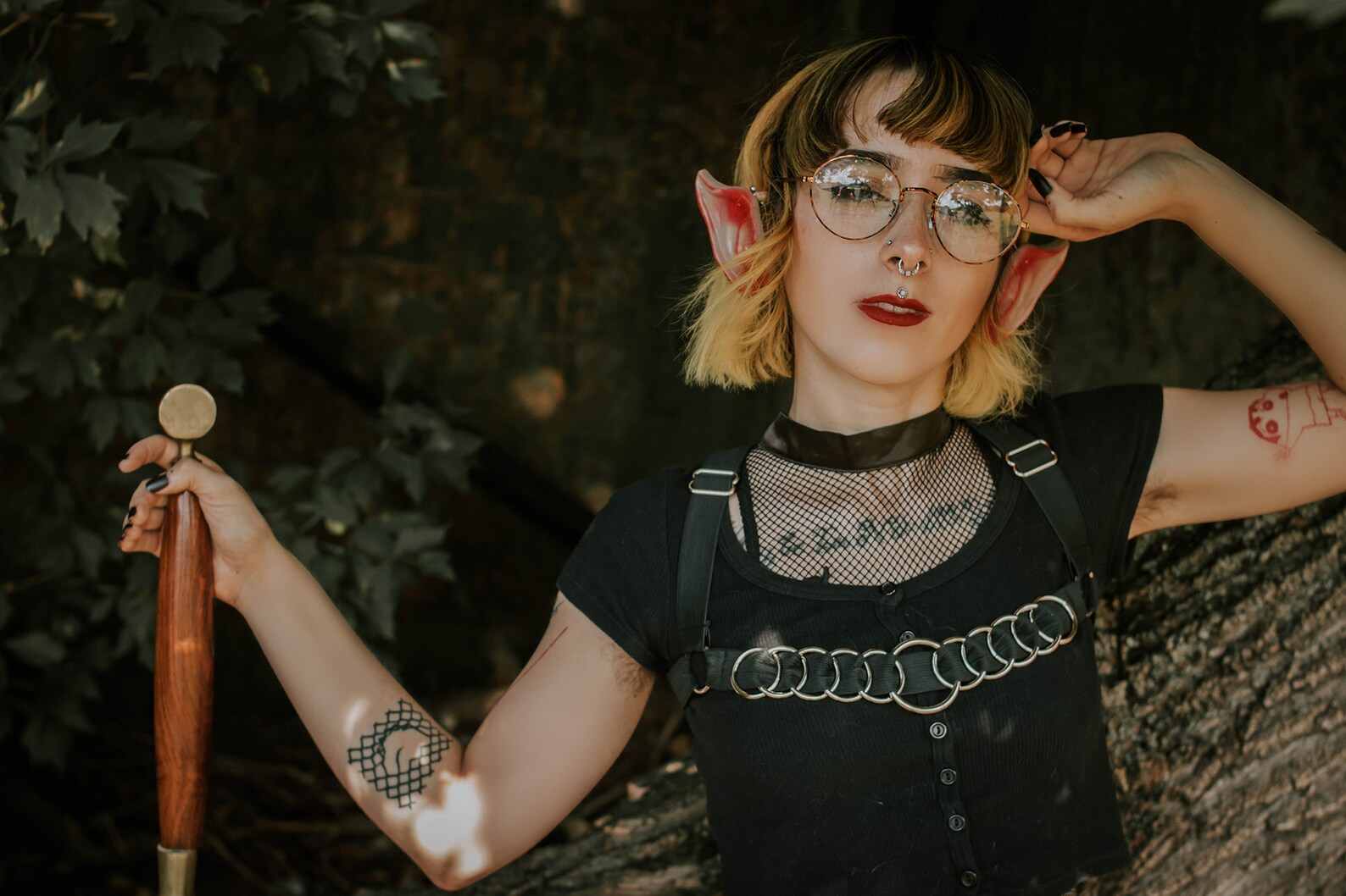 Raven Unisex Chest O-ring Harness - Etsy