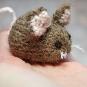 Mouse, Robin, Tufty Owl Knitting Pattern and Picture Tutorial ...