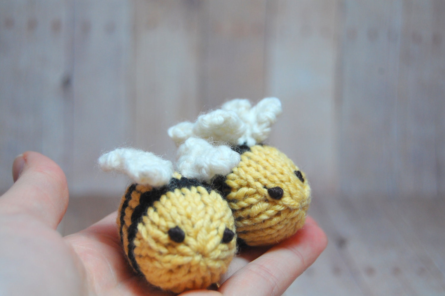 Knit Bumble Bee Ornament Toy Bee Bee Holiday Ornament | Etsy