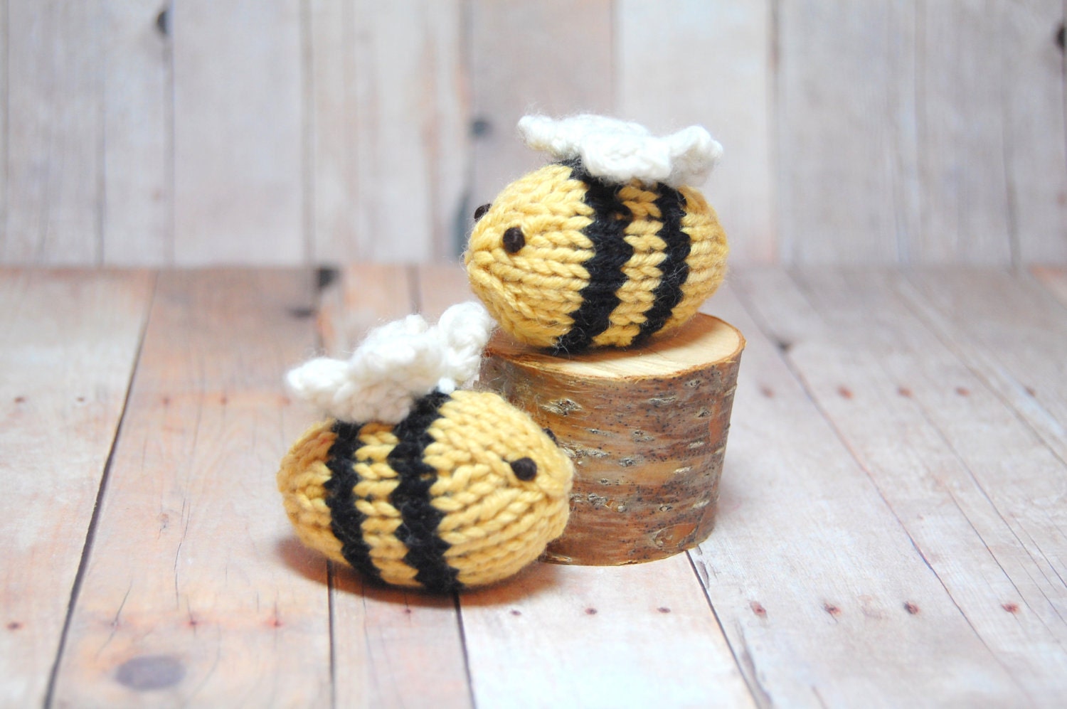 Knit Bumble Bee Ornament Toy Bee Bee Holiday Ornament | Etsy