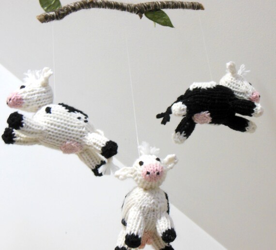 Cow Mobile Baby Mobile Cow Crib Mobile Cow Baby Mobile - Etsy