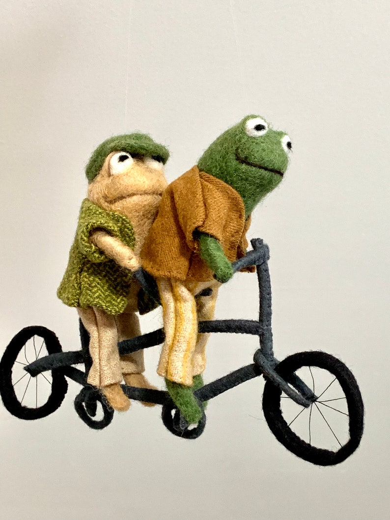 Frog and Toad Mobile Frog and Toad Decor Robins and - Etsy