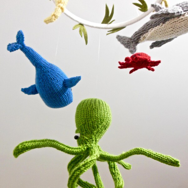 Sea Creatures Mobile - Etsy