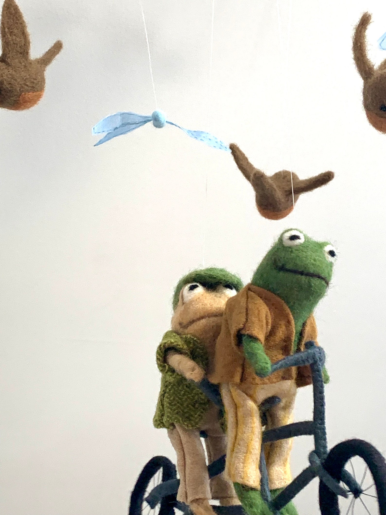 Frog and Toad Mobile Frog and Toad Decor Robins and - Etsy