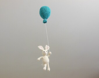 baby mobile / bunny mobile / rabbit mobile / jumping hare