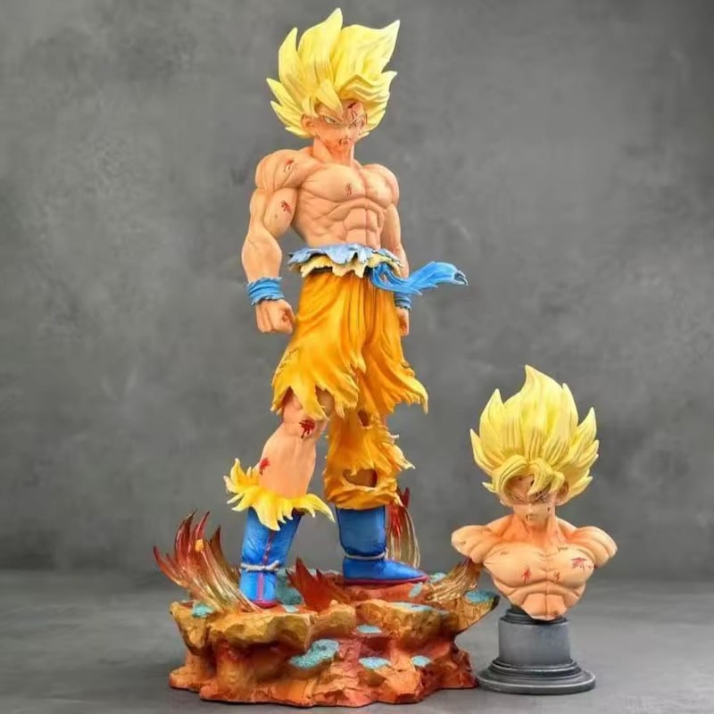 Dragon Ball Goku Head - Etsy