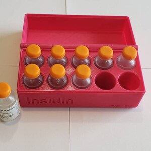 Insulin Vial Storage Box Color Options - Etsy