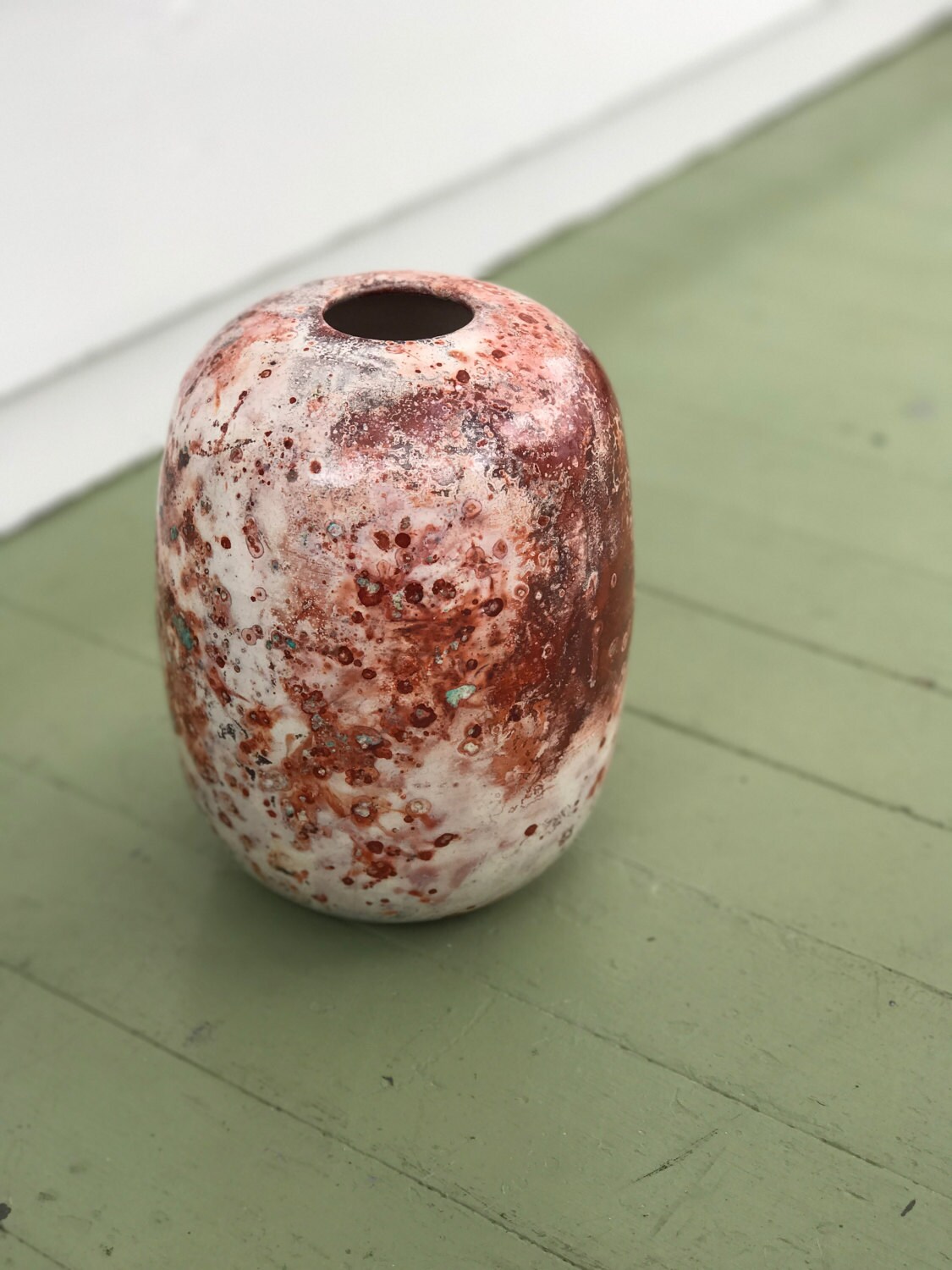 Vase Interior Decor Art Ceramic Sphere Globe Pottery Saggar - Etsy