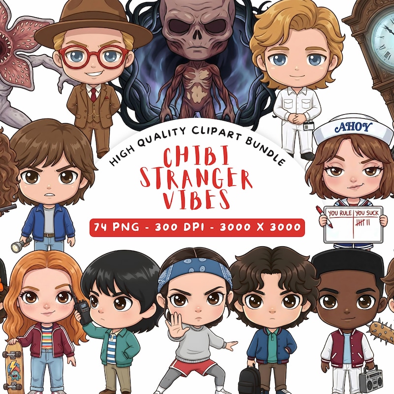 Strangers Things Cute - Etsy