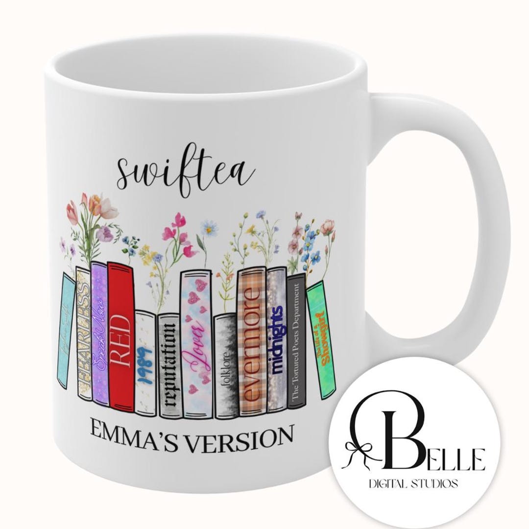 Personalised Swiftea Mug, Swiftie Gift, TS Music Album Mug, Taylor ...