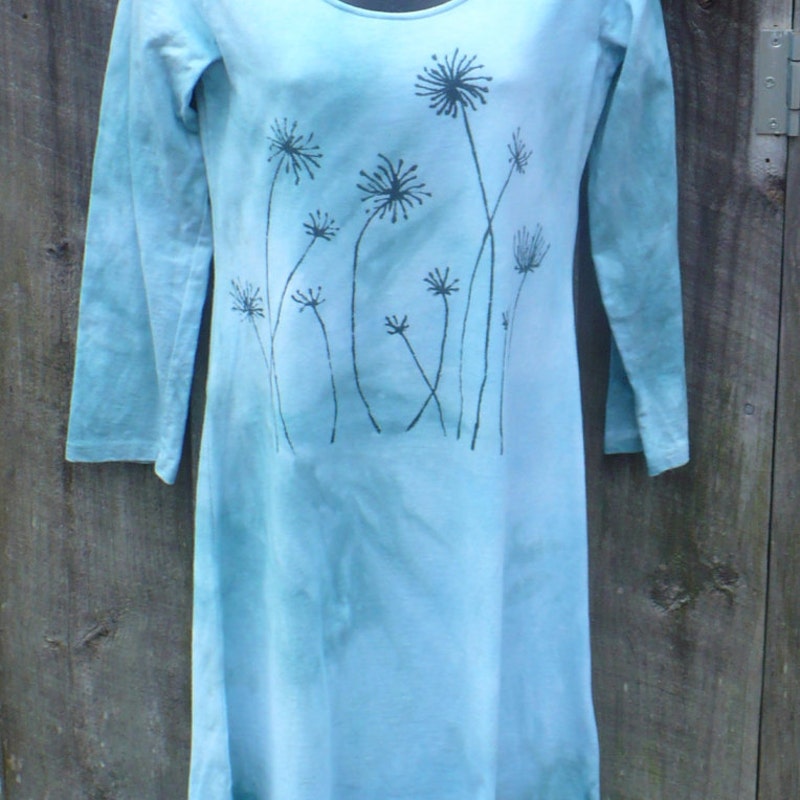 Screen Print Dress - Etsy