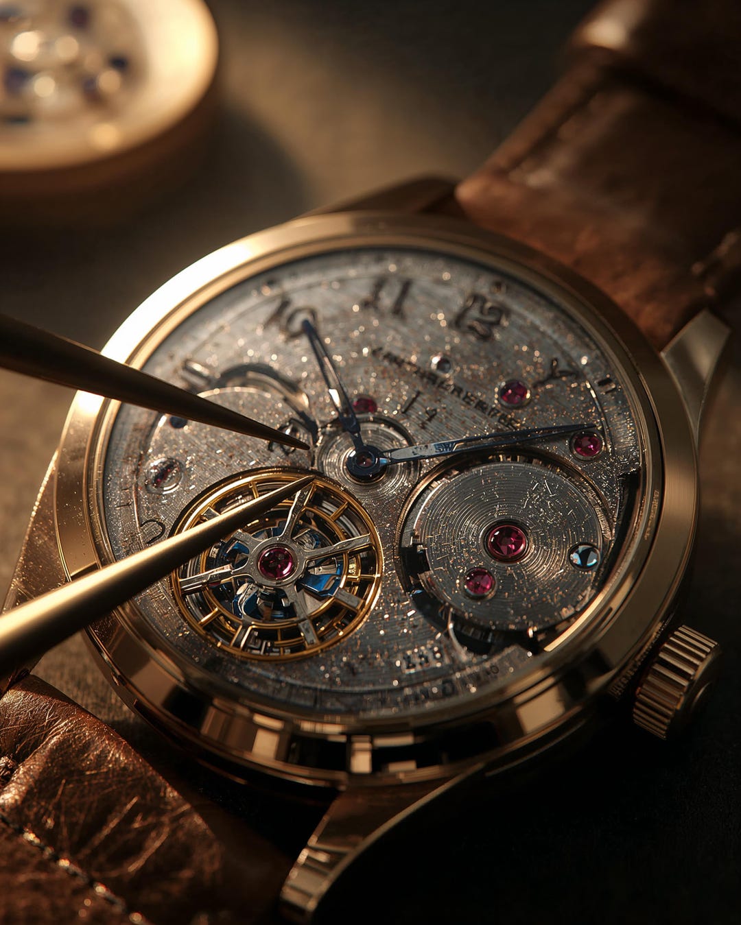 Photorealistic Macro Watch Movement - Tourbillon Wall Art | High-res ...