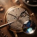 Photorealistic Macro Watch Movement - Tourbillon Wall Art | High-res ...