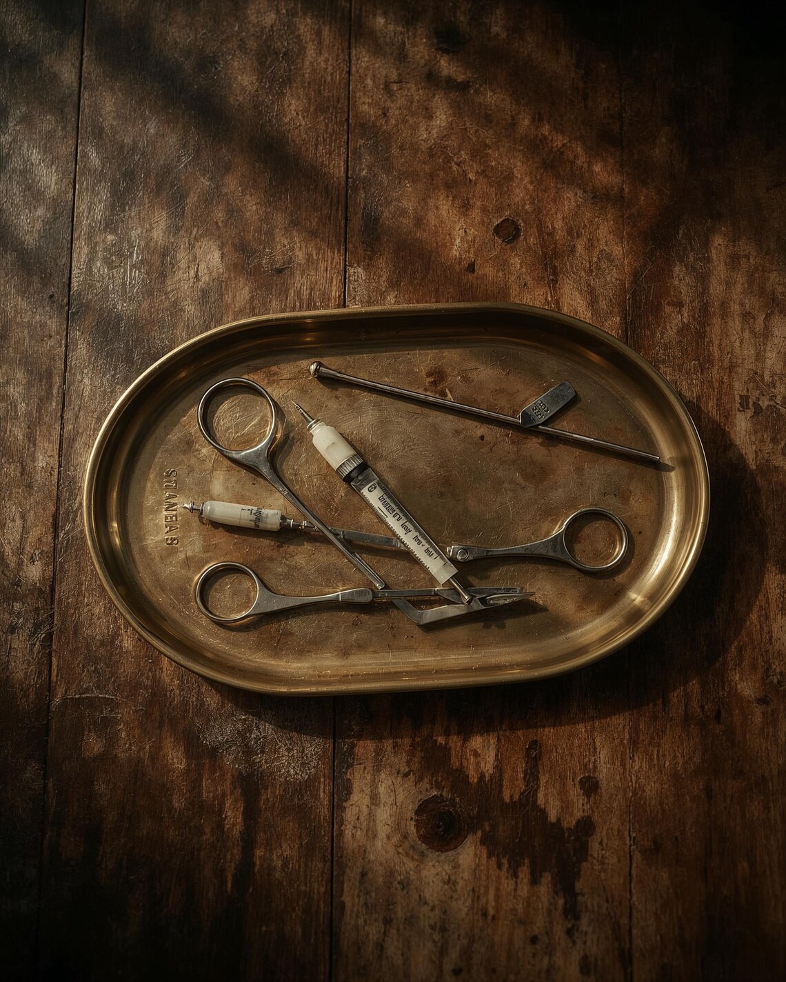 Antique 1920s Surgical Instruments Photo — Photorealistic Vintage ...