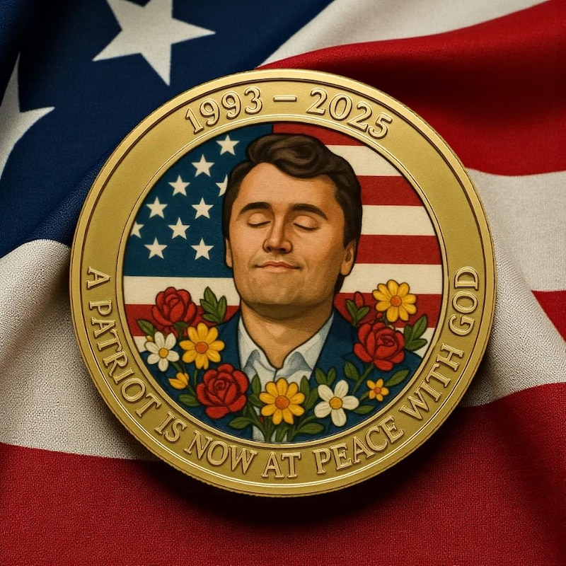 Charlie Kirk Challenge Coin - Etsy