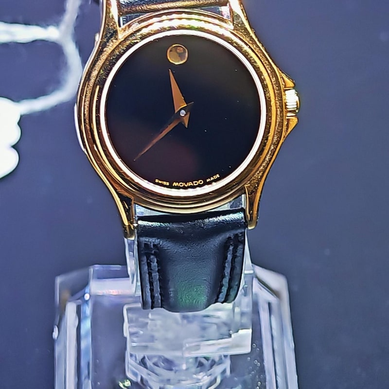 Vintage Movado Museum Watch - Etsy