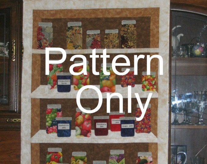 Country Cupboard Wall Hanging Pattern Only - Etsy