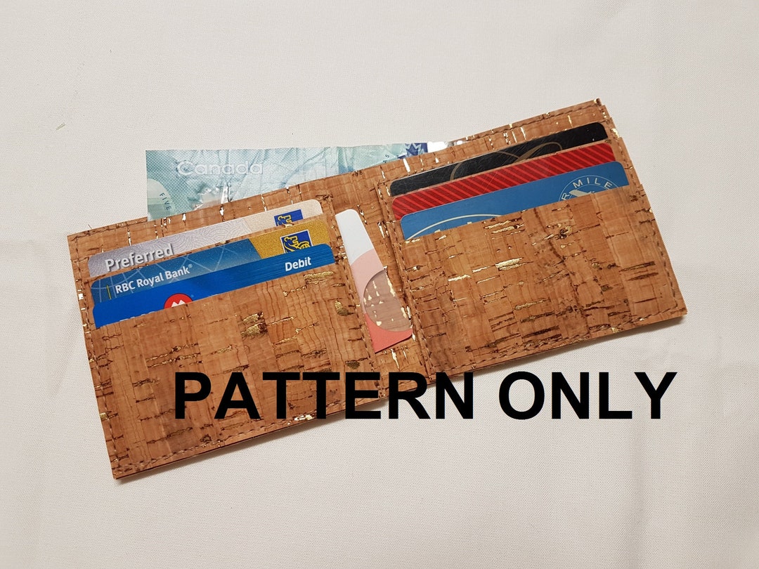 Bifold Cork Wallet Pattern - Etsy