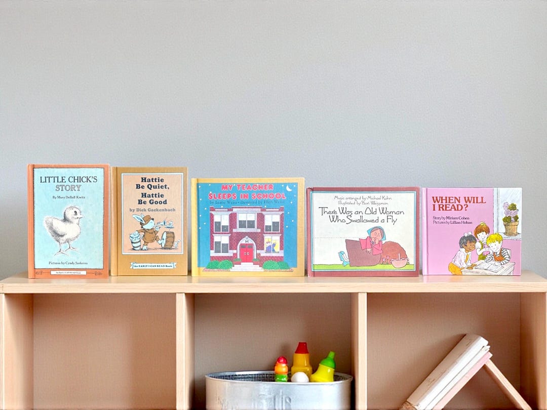 Lot of 5 Vintage Children’s Books | Weekly Reader Book Club | 1970s ...