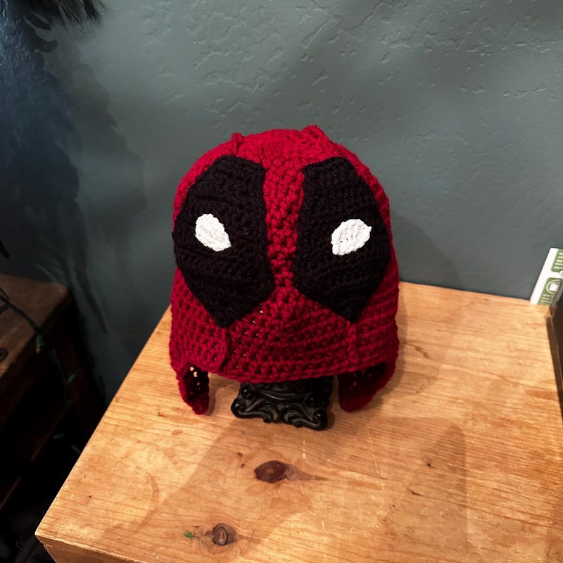 Deadpool Beanie - Etsy