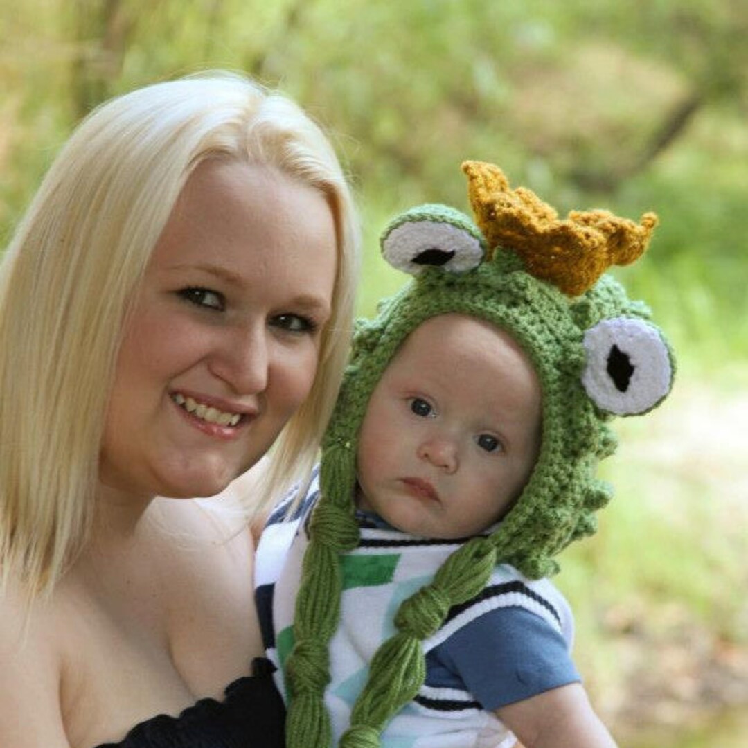 Crochet Frog Prince Bonnet - Etsy