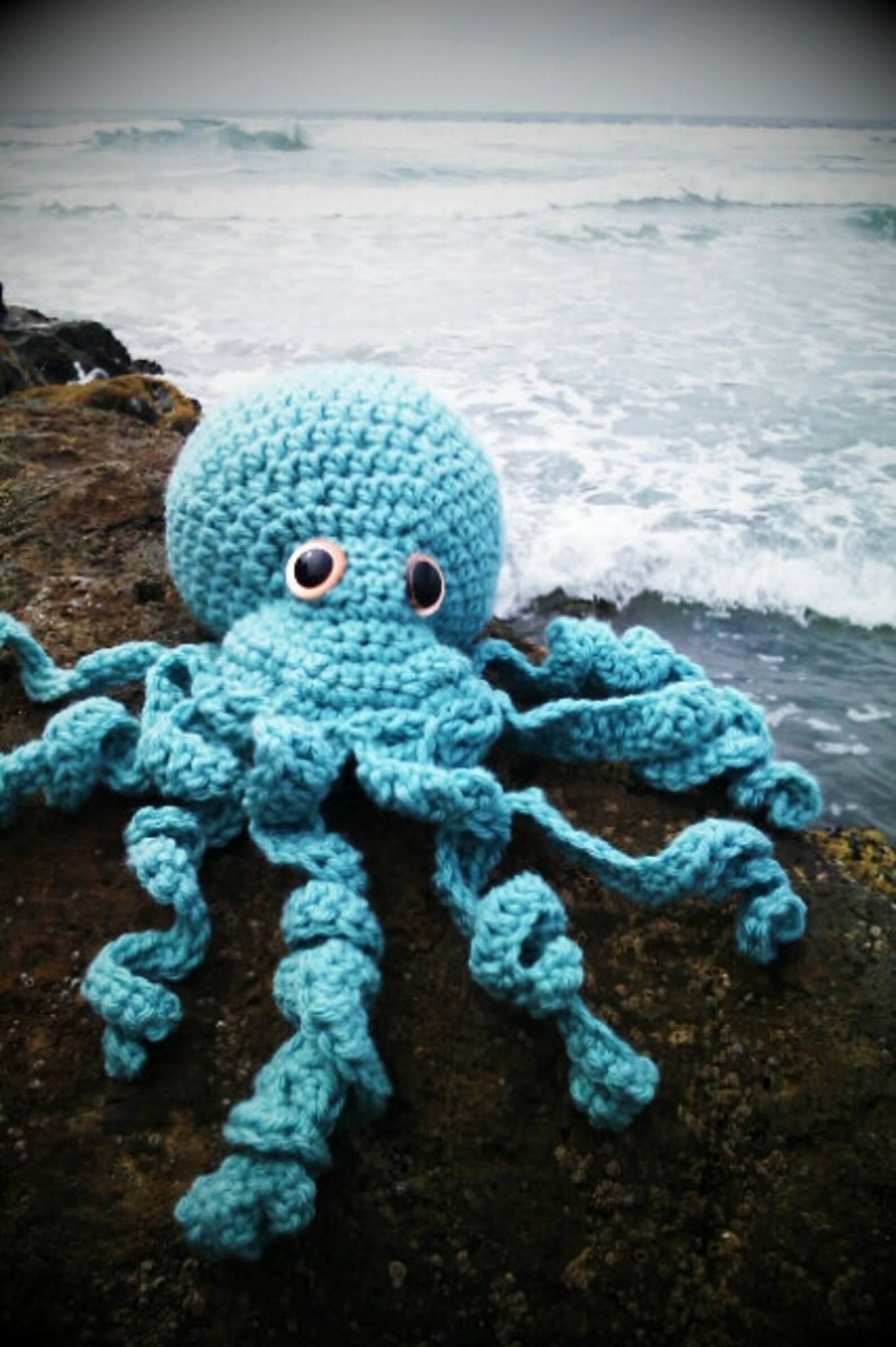 Crocheted Amigurumi Octopus Large - Etsy
