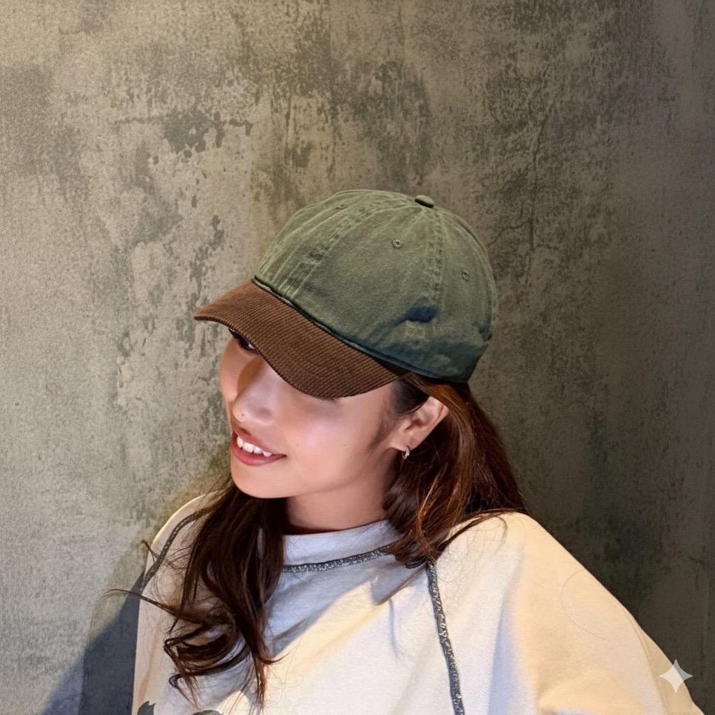 Short Brim Vintage Green - Etsy