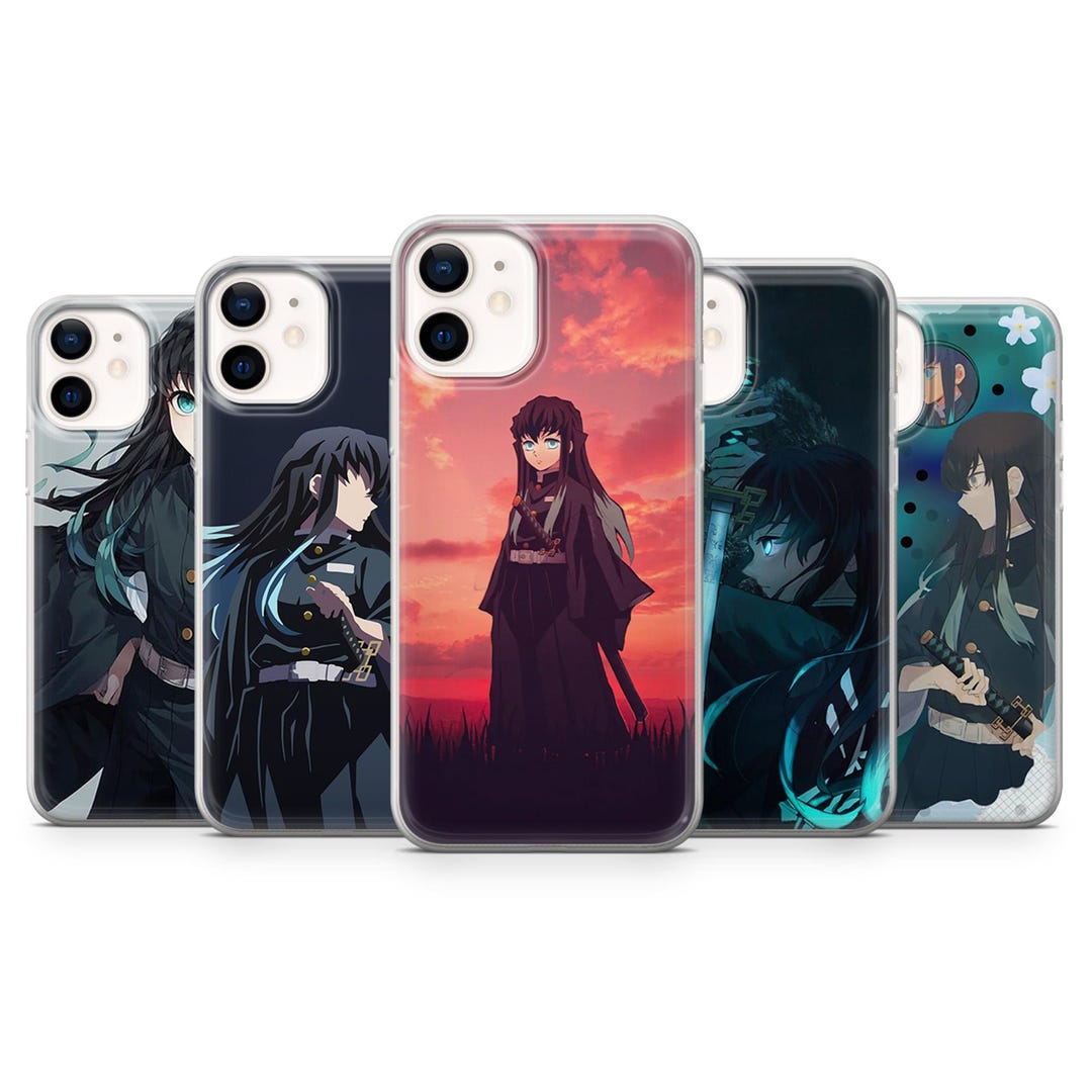 Demon Slayer Phone Case Muichiro Manga Cover for iPhone 17pro 17 16 15 ...