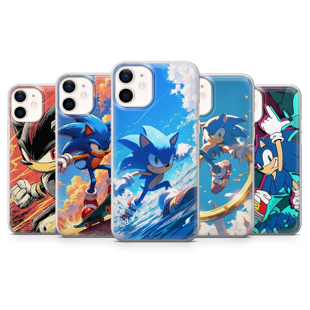 Sonic Phone Case Hedgehog Shadow Sonic Cover for iPhone 17pro 17 16 15 ...