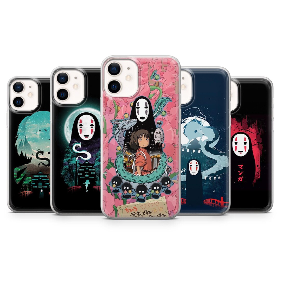 Spirited Away Phone Case Chihiro Ghibli No-face Cover for iPhone 17pro ...