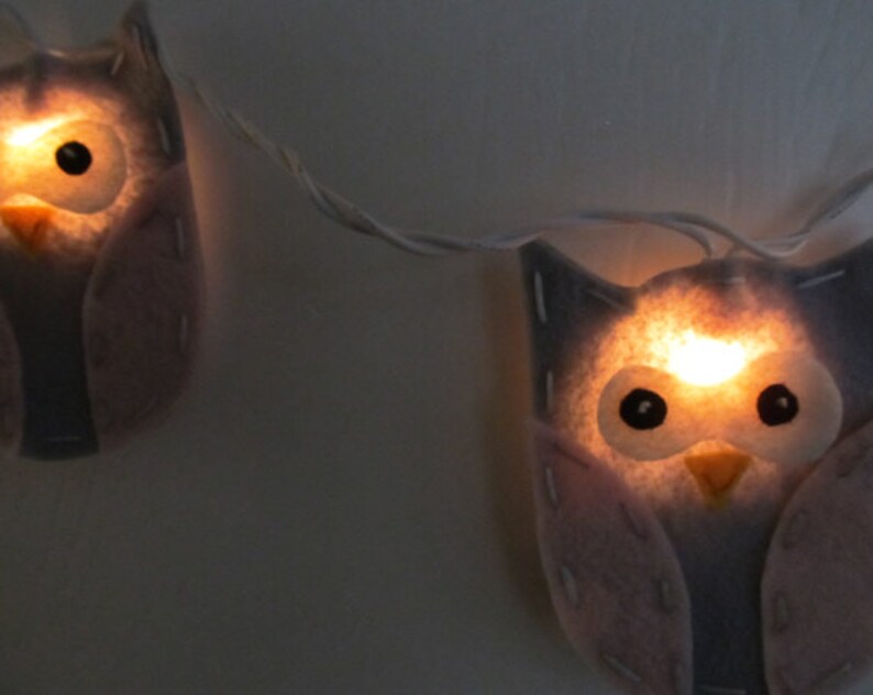 Nursery Decor Lighting, Owl Nursery Night Light, Baby Shower Gift, Owl ...