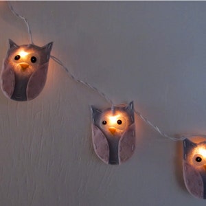 Nursery Decor Lighting, Owl Nursery Night Light, Baby Shower Gift, Owl ...
