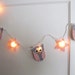 Nursery Night Light Owl & Star String Lights/nightlight - Etsy