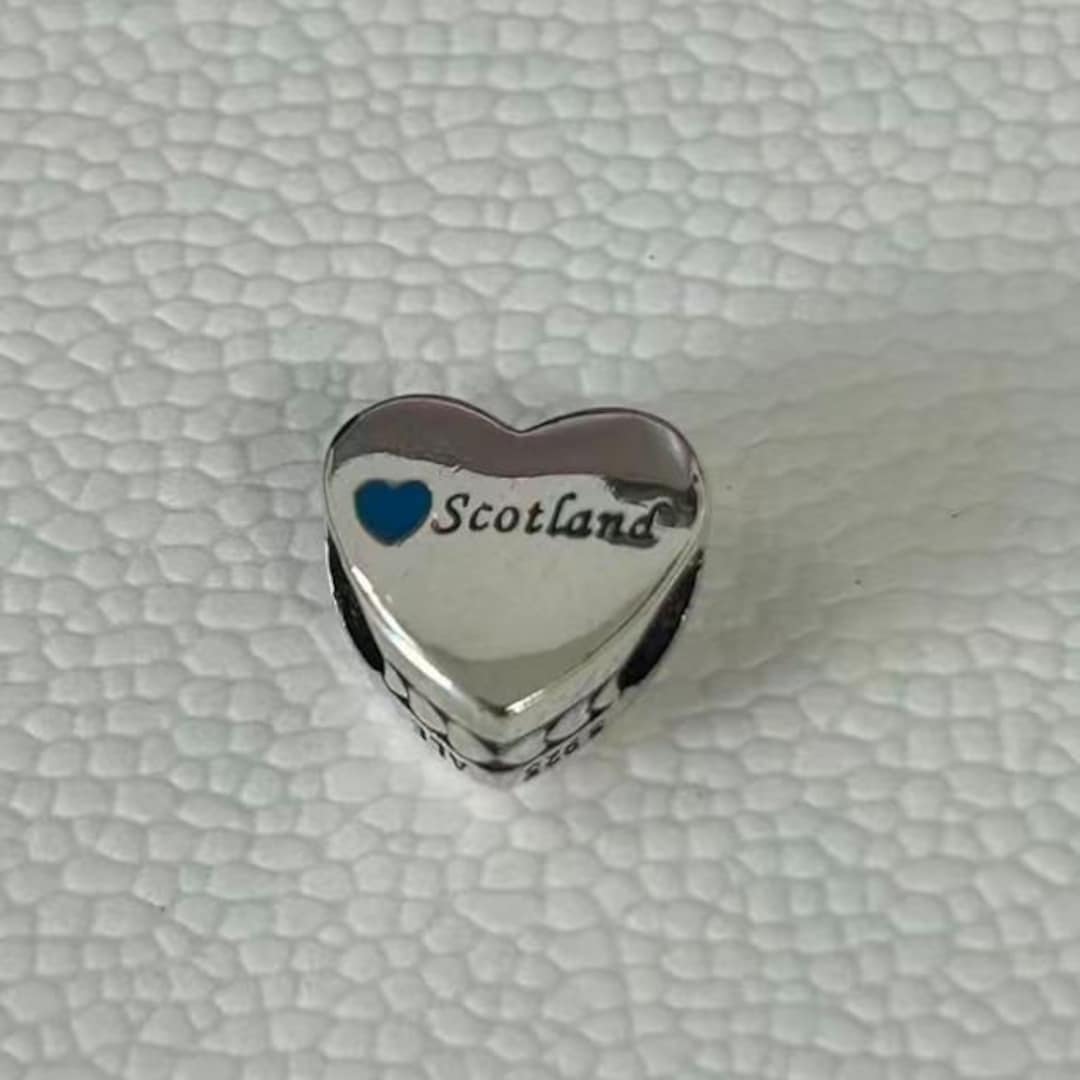 Scotland Charm, 925 Sterling Charm Fits Pandora Bracelet, Gift for Her ...