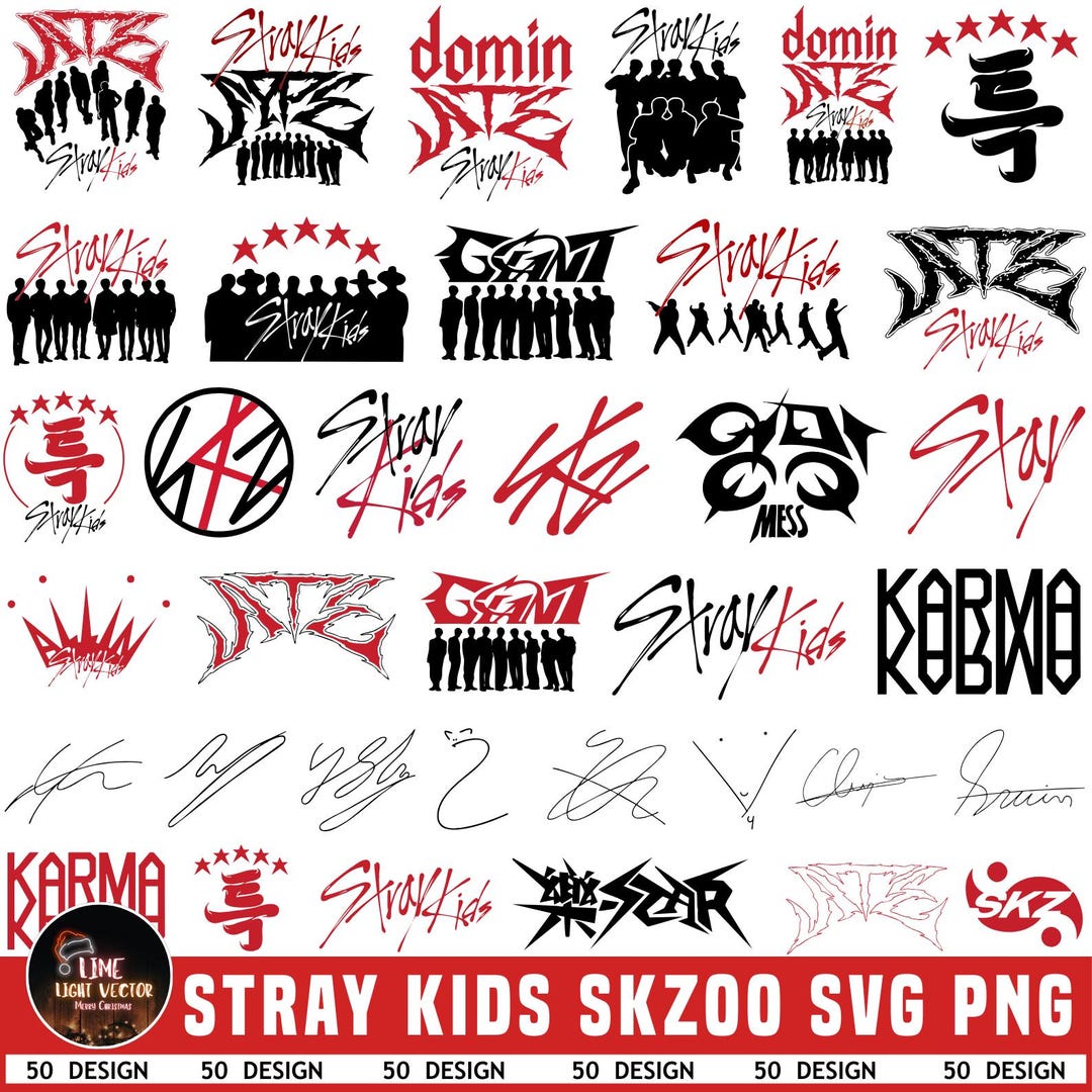 Buy Stray Kids SKZOO Svg Bundle, Kpop Cut Files, Stray Kids SKZOO Super ...