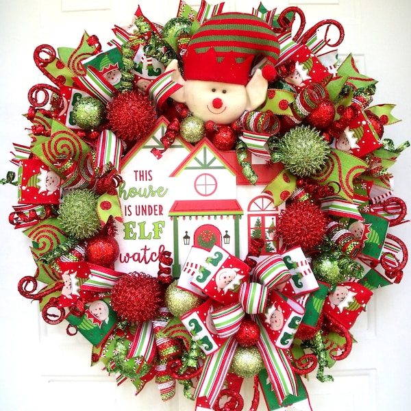 Elf Wreath - Etsy
