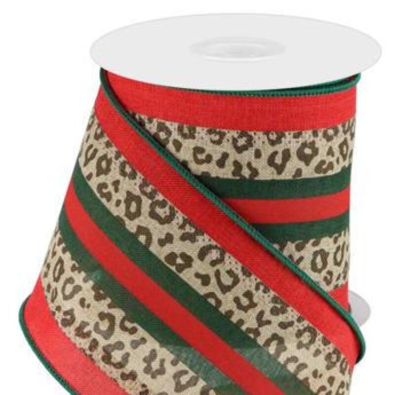 Leopard Ribbon - Etsy