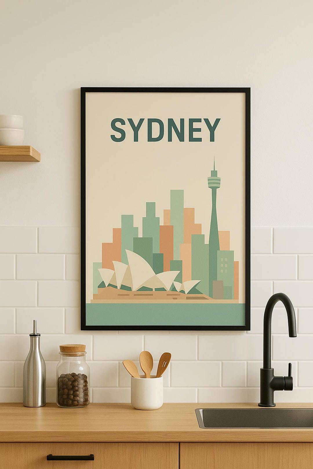Sydney Sights Poster - Etsy