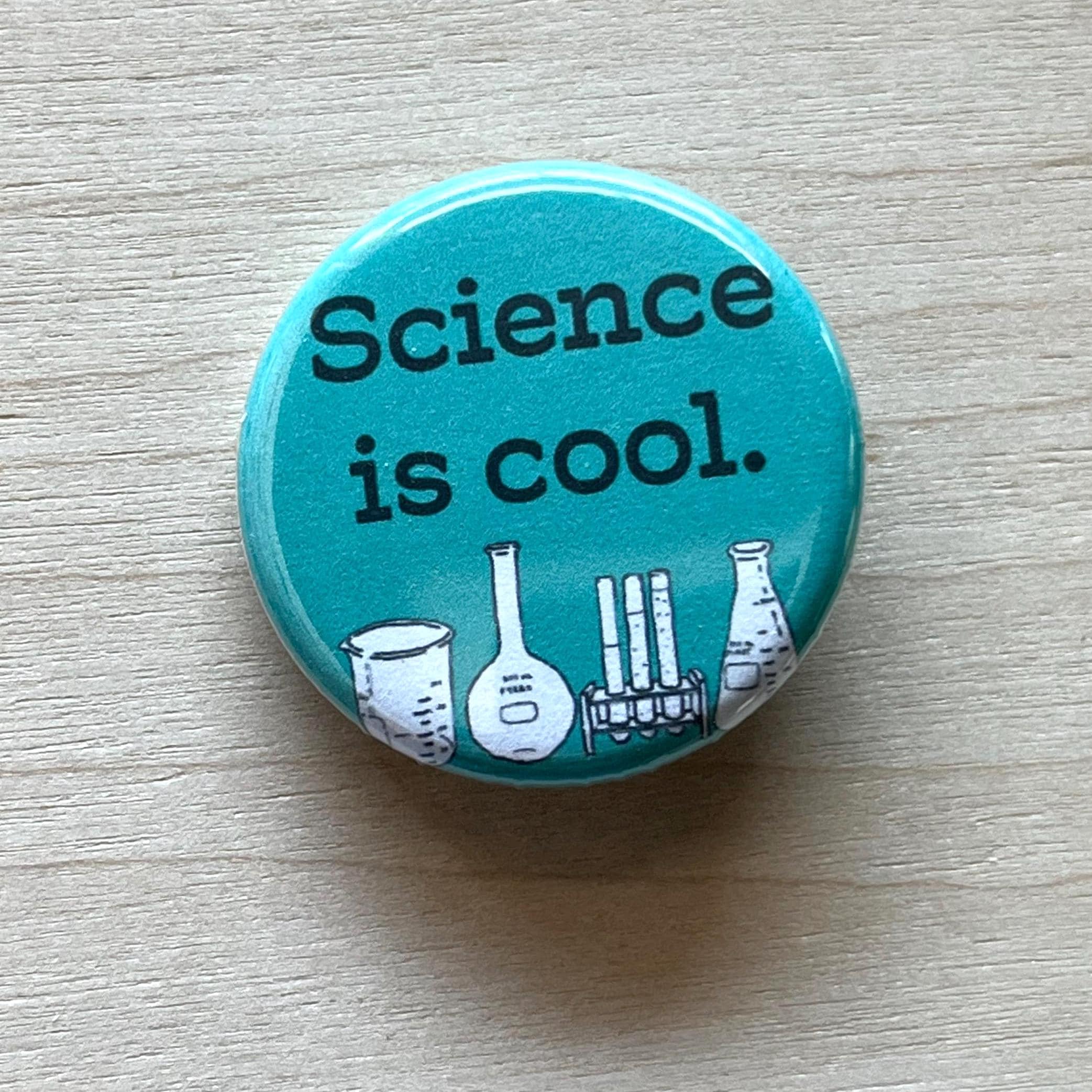 Science Button, Nerdy Lab Decor (1.25") - Etsy